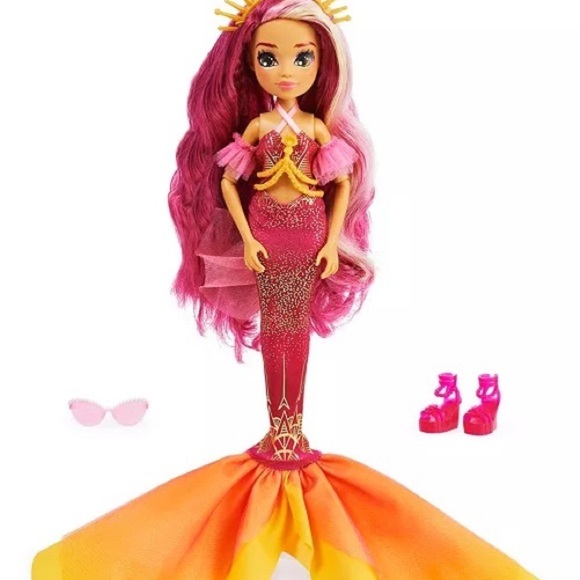 MERMAID HIGH | Toys | Spring Break Searra Mermaid Doll Removable Tail ...